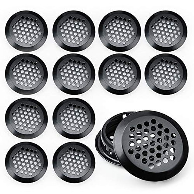 Air Vents Circular Soffit Vent Stainless Steel Round Mesh Hole Louver ...