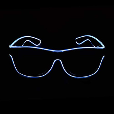 Luminous LED Glasses Adjustable Flashing LED Light Up Glasses- Novelty ...