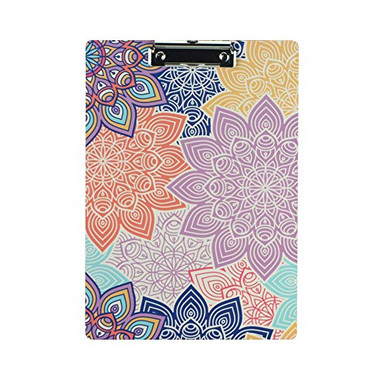 QIELIZI Clipboard-Decorative Clipboard for Office School Hardboard-A4 ...