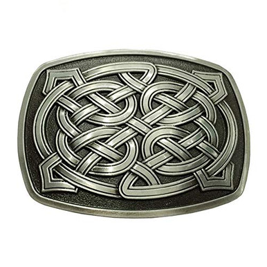 Belt Buckle- Rectangle Celtic Knot Kilt Belt Buckle Western Keltic ...