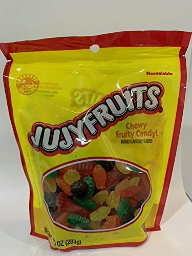 JujyFruits -1- bag Chewy Fruit Candy In 5 Fruity Flavors- Lime ...