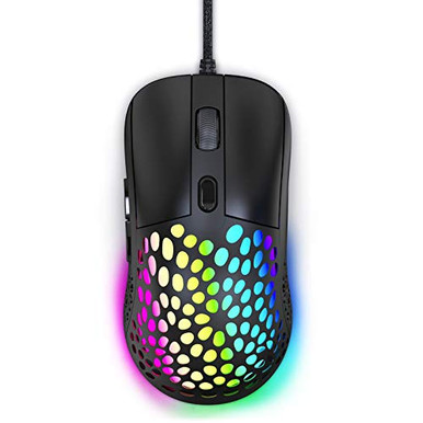Blade Hawks RGB Gaming Mouse Wired- 60 g Ultra-Lightweight Honeycomb ...