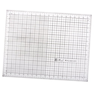 Almencla Acrylic Coordinate Ruler Graph Chart Scale Grid Ruler ...