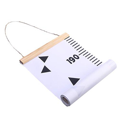 IMIKEYA 1pc Kids Height Chart Roll-up Removable Hanging Rulers ...