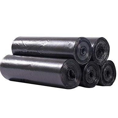KOqwez33 100Pcs/5 Rolls Disposable Garbage Bags- Home Hotel Office ...