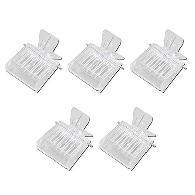 Tulead Bee Cage Clips Transparent Cage Catcher Plastic Queen Bee Clip ...