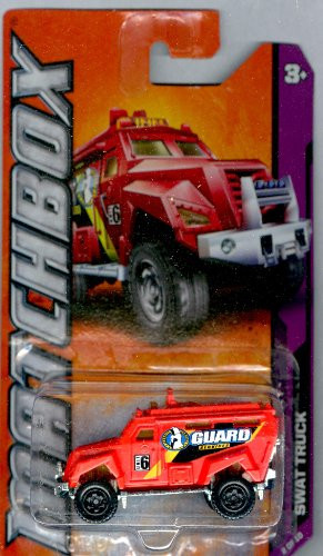 Matchbox 2012-2 MBX Airport SWAT Truck ORANGE 1-64 Scale ...