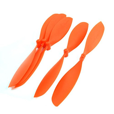 uxcell 5pcs Orange Plastic 8inch 15mm Hub Thickness RC Airplane ...
