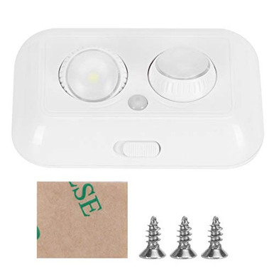 Wireless Induction Lamp- ABS White 2LED Wall Light- for Entrances ...