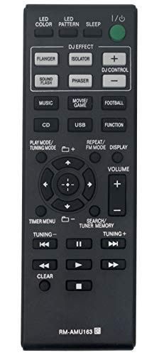 RM-AMU163 Replaced Remote fit for Sony Home Audio Bookshelf AV Receiver ...