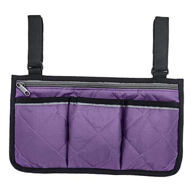 shamjina Universal Wheelchair Side Bag Arm Rest Pouch Rollator Bed Rail ...