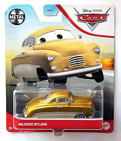 Disney and Pixar Cars Mildred Bylane- Miniature- Collectible Racecar ...