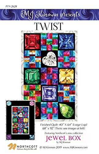MJ Kinman Jewel Box Twist Quilt Pattern - Warehousesoverstock