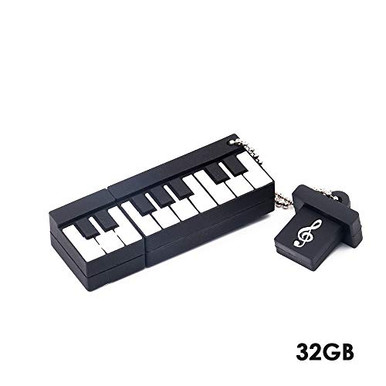 Leeofty Piano Keyboard USB Flash Drive USB 2.0 Flash Disk 1GB 2GB 4GB ...