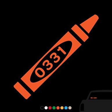 Inkfidel 0331 Machine Gunner Crayon Decal Free Lifetime Replacement. 6 ...