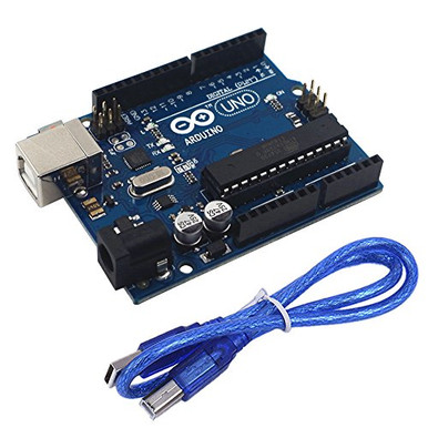 Bestgle UNO R3 Development Board Compatible with Arduino, ATmega328P ATmega16U2 Microcontroller ...