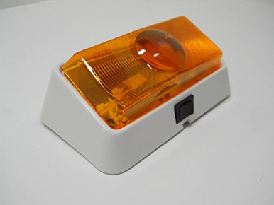 Command Electronics Amber RV Camper Trailer Porch Security Light/On Off ...