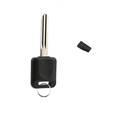 Replacement Uncut Ignition Chipped Key Transponder Blank for Nissan ...