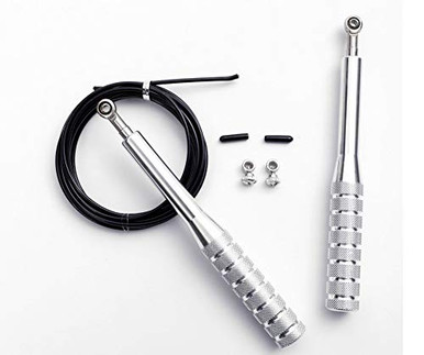 LonHon Jump Rope- Adjustable Speed Skipping Rope Workout with Ball ...