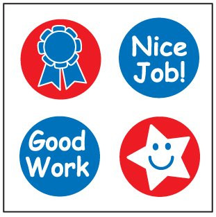 Good Work Incentive Stickers - Pack of 1728 Incentive Stickers for ...