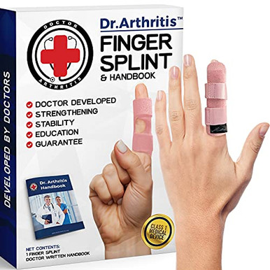 Doctor Developed Finger Splint and Handbook -1-Piece- Trigger Finger ...