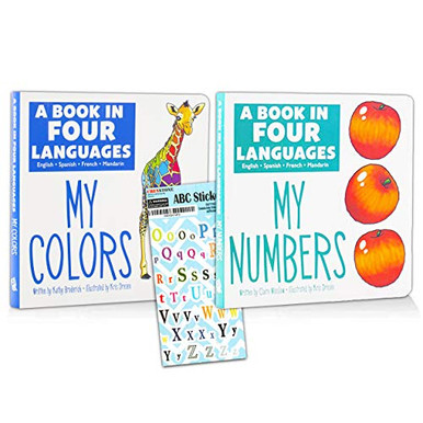 Multiligual Books for Children Collection Bundle ~ 2 Pack My Numbers ...