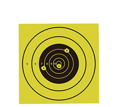 Pop Resin Splatter Shooting Target Air Shot Paper Targets-5.5 by 5.5 ...