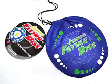 Cool Builders Jumbo Flying Disc Outdoor Fun for Kids and Adults - Huge ...