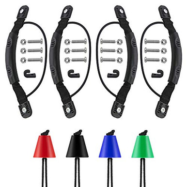 RUBY-Q Kayak Carry Handle and Kayak Scupper Plug Kit- 4pcs Kayak ...