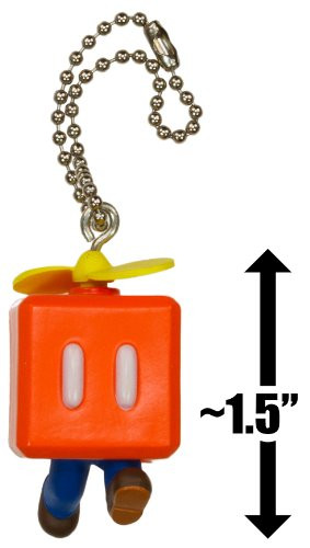 Propeller Block Mario ~1.5inch Mini Figure Charm- Super Mario 3D Land ...