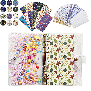 27 Pieces A6 PVC Binder Cover- Budget Binder with Cash Envelopes for ...
