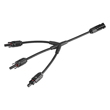 Zerodis Y Type Solar Cable- 3 Branch Solar Panel Connector Crimp ...