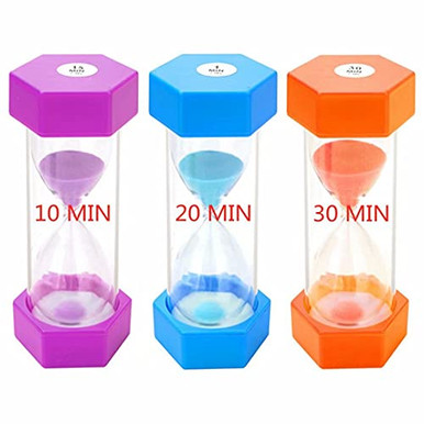 Large Sand Timer- 10/20/30 Minutes Hourglass- Sandglass Timers ...