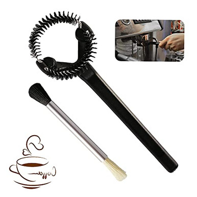 Coffee Machine Cleaning Brush-Coffee Grinder Brush Cleaner Semi ...