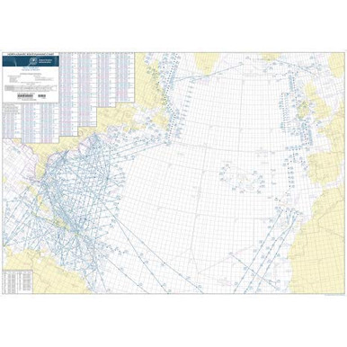 FAA Chart- North Atlantic Route Chart - Warehousesoverstock