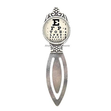 Eye Chart Jewelry- Eye Chart Bookmark- Eye Chart Gift- Eye Chart ...