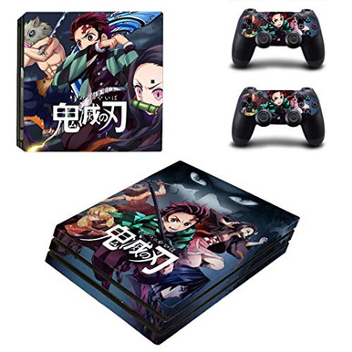 Demon Slayer Ps4 Pro Sticker- Full Body Vinyl Skin Decal Cover for ...