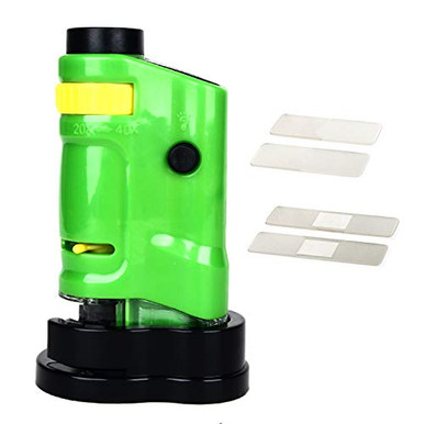 BXGTECH LED Pocket Microscope 20X-40X Multifunctional Portable ...