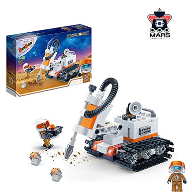 WOCY 170PCS Space Shuttle Toys-Mars Rover Building Blocks Set for Kids ...