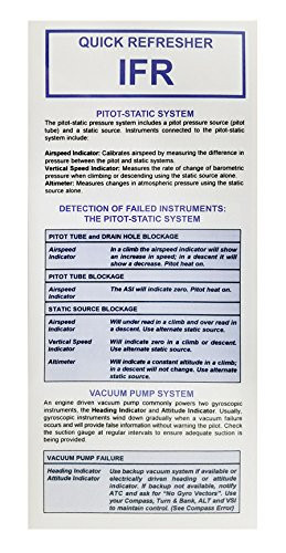QUICK REFRESHER IFR CHART - Warehousesoverstock