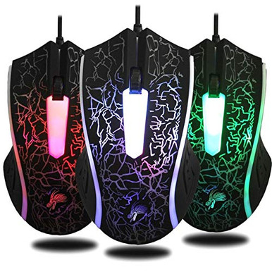 X7 Professional Wired Gaming Mouse 3 Button 5500DPI LED Optical ...