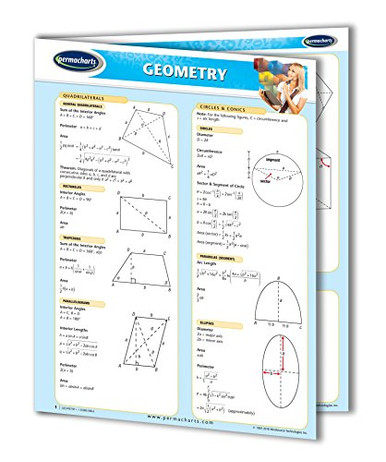 Permacharts - Geometry/Plane and Solid Chart - - - Warehousesoverstock