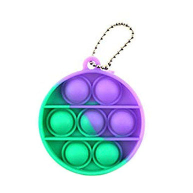 Mini Push Pop Bubble Fidget Sensory Toys- Portable Fidget Simple Dimple ...
