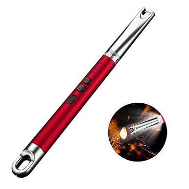 Candle Lighter Electric Arc Lighter Rechargeable USB Lighter Flashlight ...