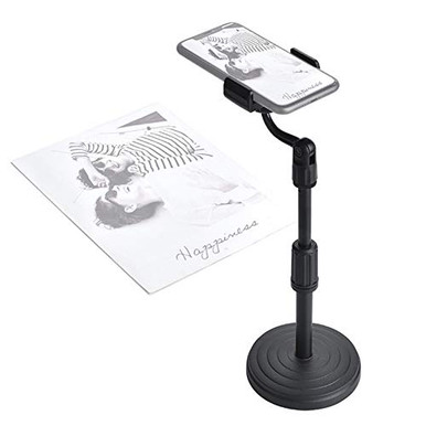 Photo Copy Stand- Pico Projector Stand with Phone Clamp- Cell Phone ...