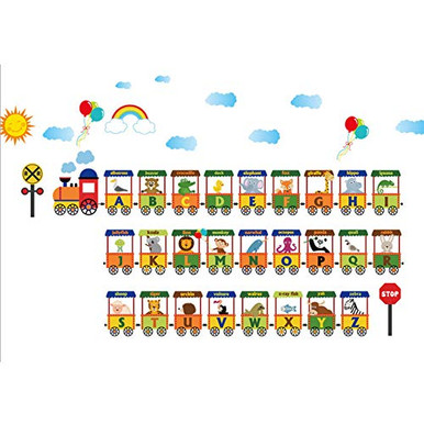 Topwon Alphabet Wall Classroom Decorations and Bulletin Board Display ...