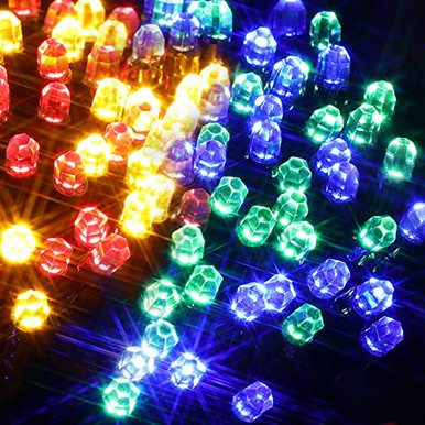 Anycosy Mini Twinkle Outdoor String Lights- Waterproof Garden String ...