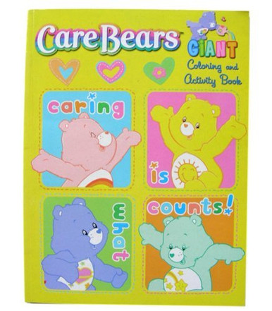 Care Bears Giant Coloring and Activity Book ~ Caring Is What Counts ...