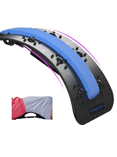 Lower Back Stretcher for Pain Relief - Spine Aligner Device - Lumbar ...