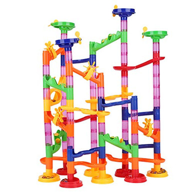 Maze Balls Track Toys- Marble Run Toy Track Blocks Game Set Marble ...